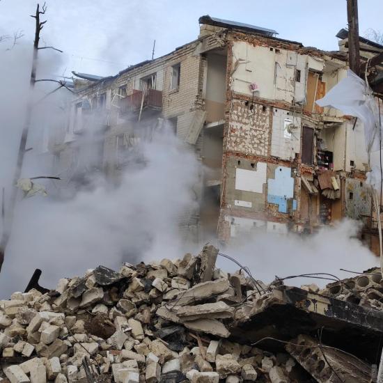 Casualties and Destruction from Wave of Russian Missile Attacks in ...