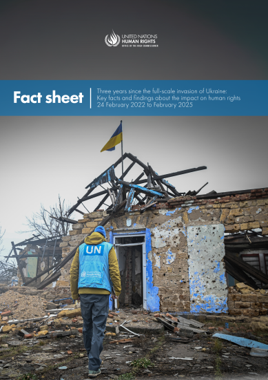 Human rights 3 years into Russia's full-scale invasion of Ukraine | UN ...